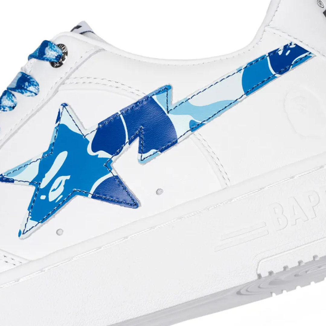 Bape Bapesta Camo Blue – SNW