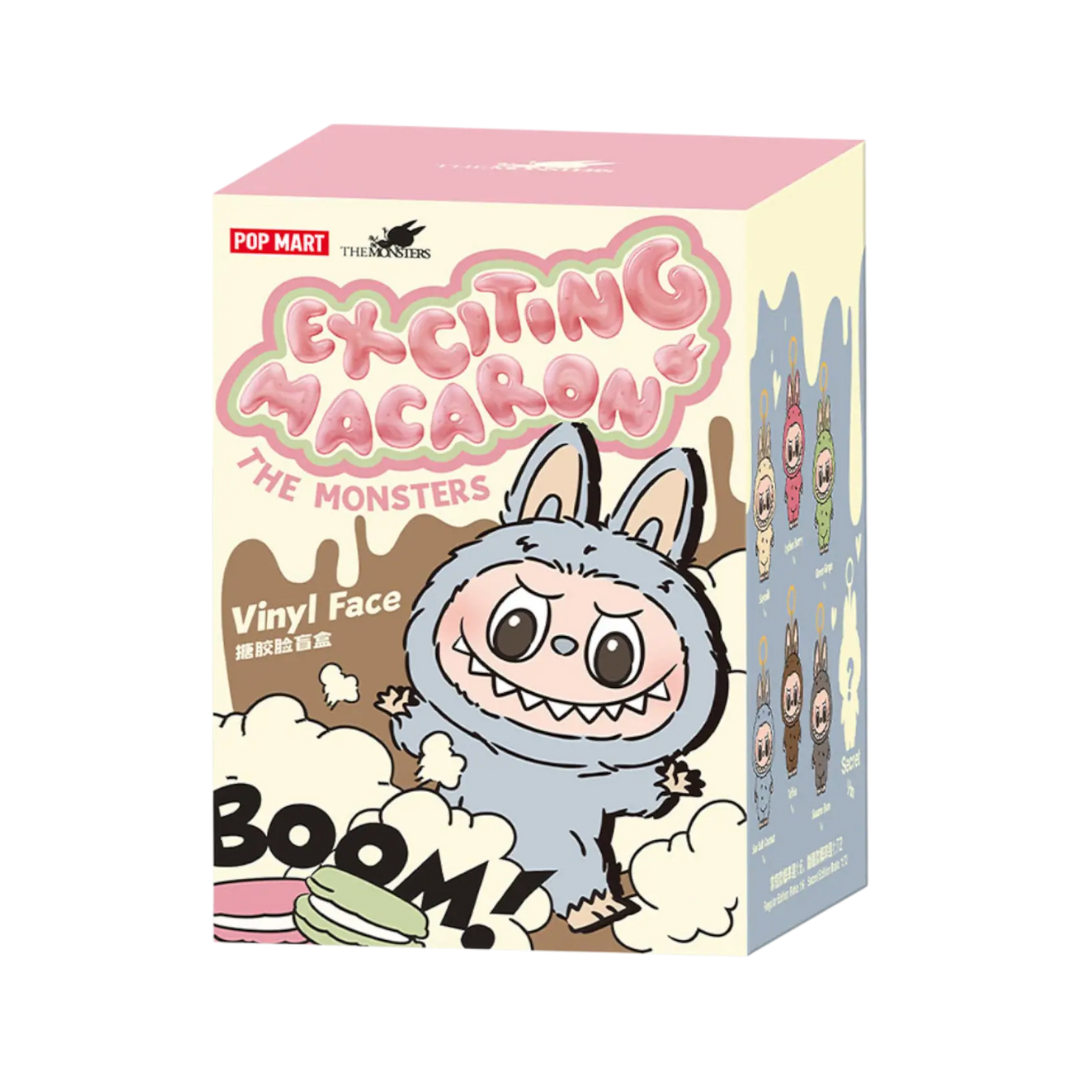 Pop Mart The Monsters Labubu "Exciting Macarons" (1 Scatole a Sorpresa ...